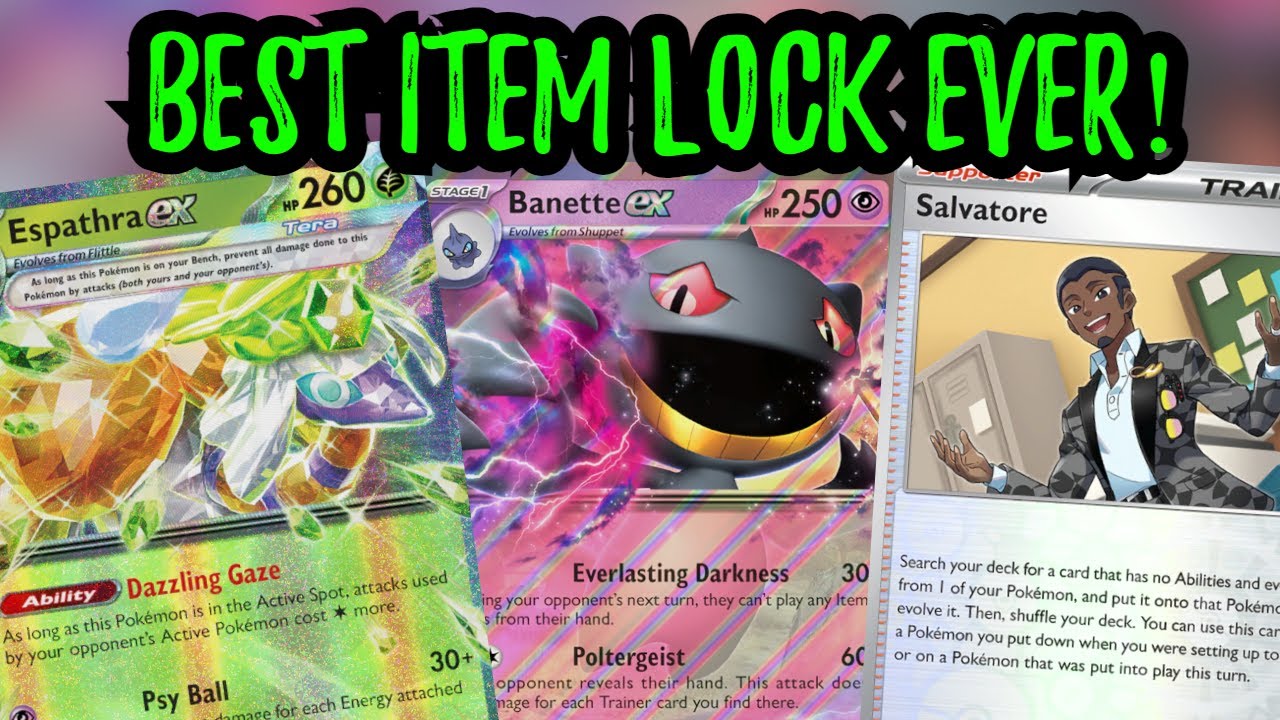 Item Lock TURN ONE and CONTROL the Game! Pokemon TCG Live - YouTube