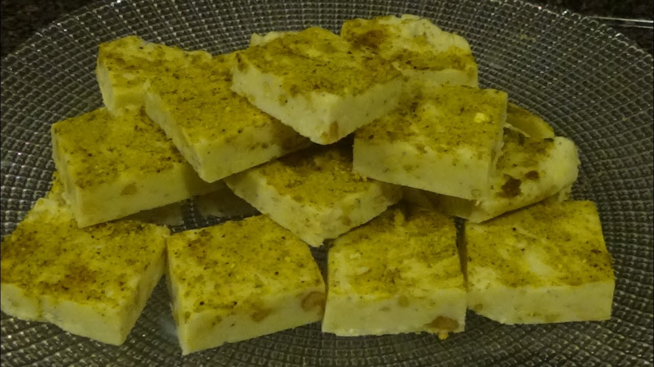 Shirpera (Afghan milk fudge) - YouTube