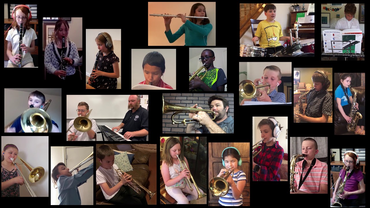 Onlinebandclass.com virtual concert - This Old Man - YouTube