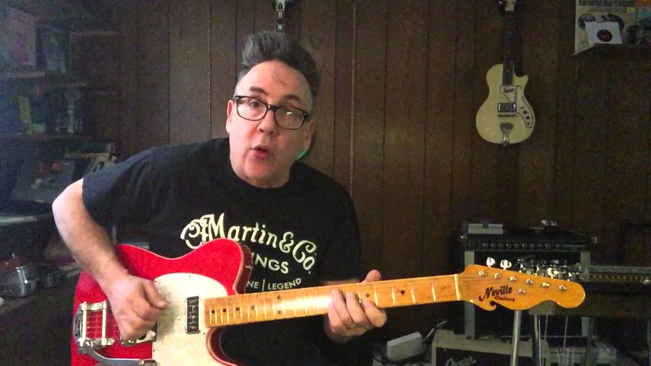 Chris Casello's Vaughn Skow Telecaster Pickup Demo - YouTube