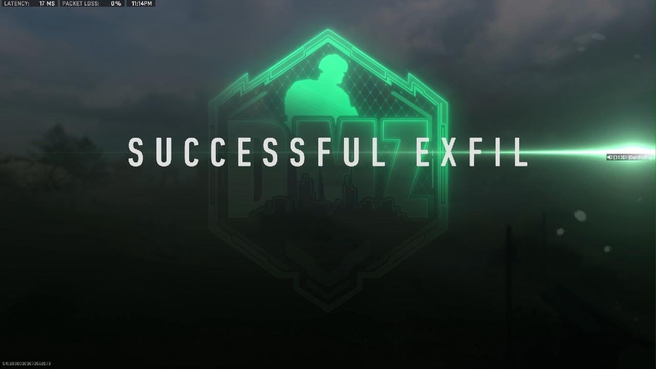 Call of Duty:2.0Successful Exfill DMZ - YouTube
