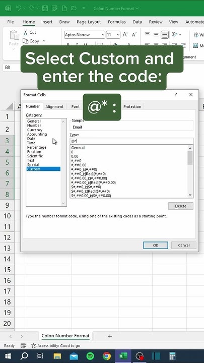 Colon Number Format in Excel. #shortvideo #excel #shorts #shortsfeed #ytshorts #exceltricks ...