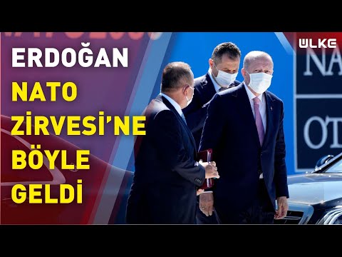 Cumhurbaşkanı Erdoğan, NATO Karargahı'nda