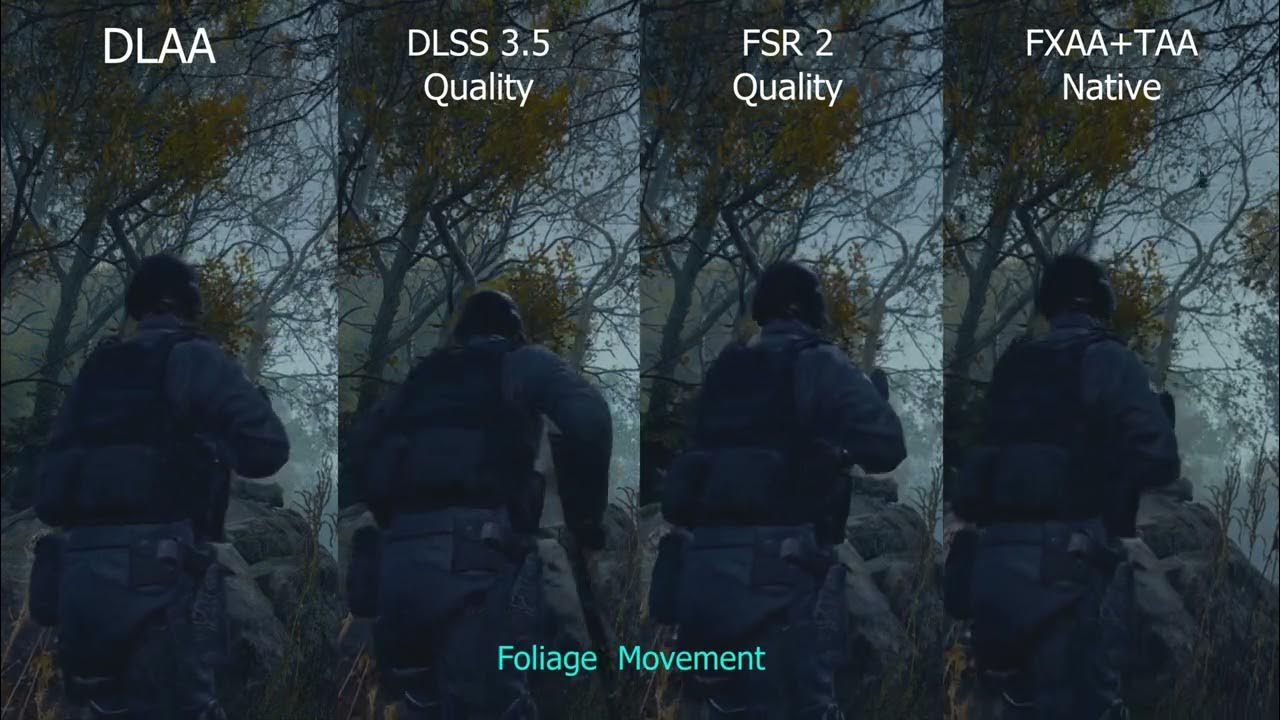 Resident Evil 4 Remake | DLAA vs DLSS 3.5 vs FSR 2 vs native FXAA+TAA - YouTube