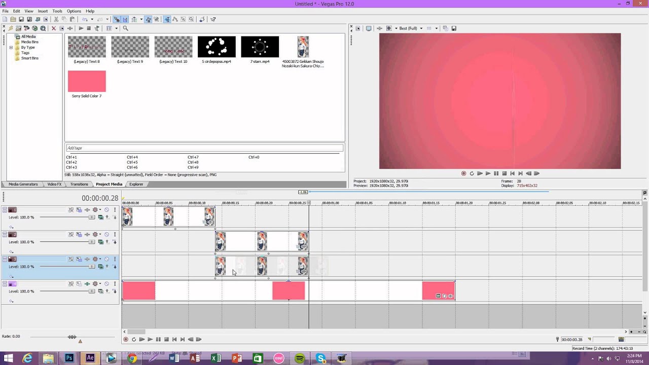 Sony Vegas • 3D Rotating Character • Tutorial - YouTube