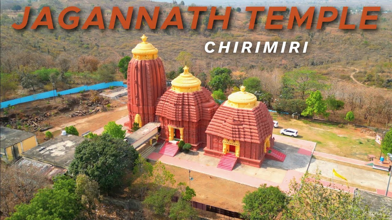 Jagannath Temple Chirimiri Drone Shots | DJI MINI 3 Pro Shots - YouTube