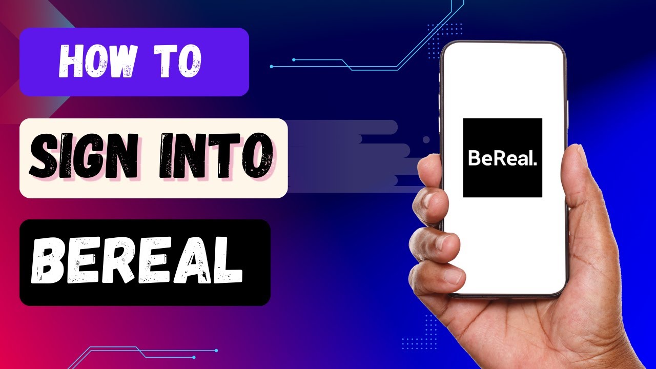 How to Sign Into BeReal Account? Login to BeReal - YouTube