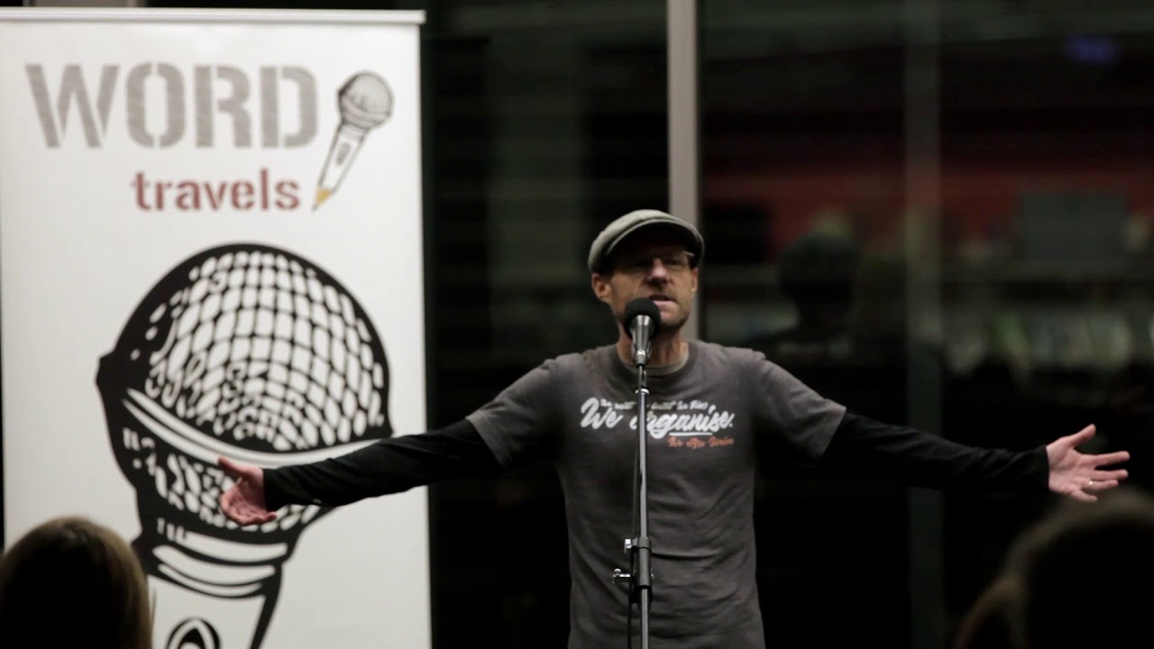 Damien Becker – “That White Guy” – Australian Poetry Slam – Byron Bay ...