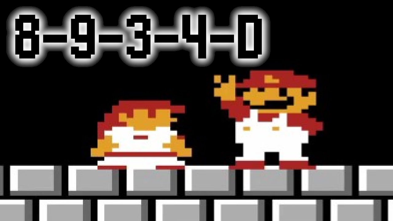 smb1 8-4 il speedrun in 44.593s (8-D) - YouTube