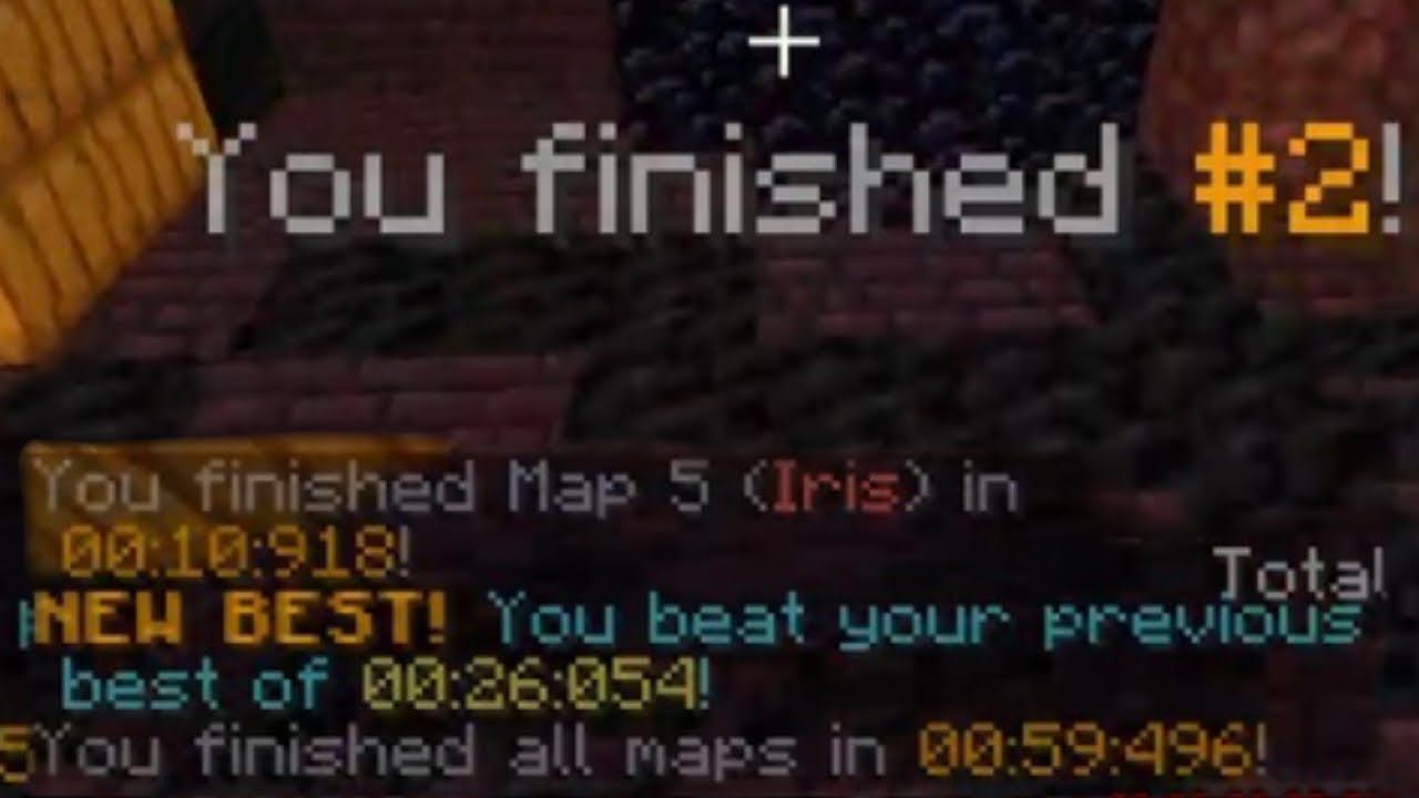 New Best! I Beat the Iris Map in Hypixel Dropper | Daily Dropper ...