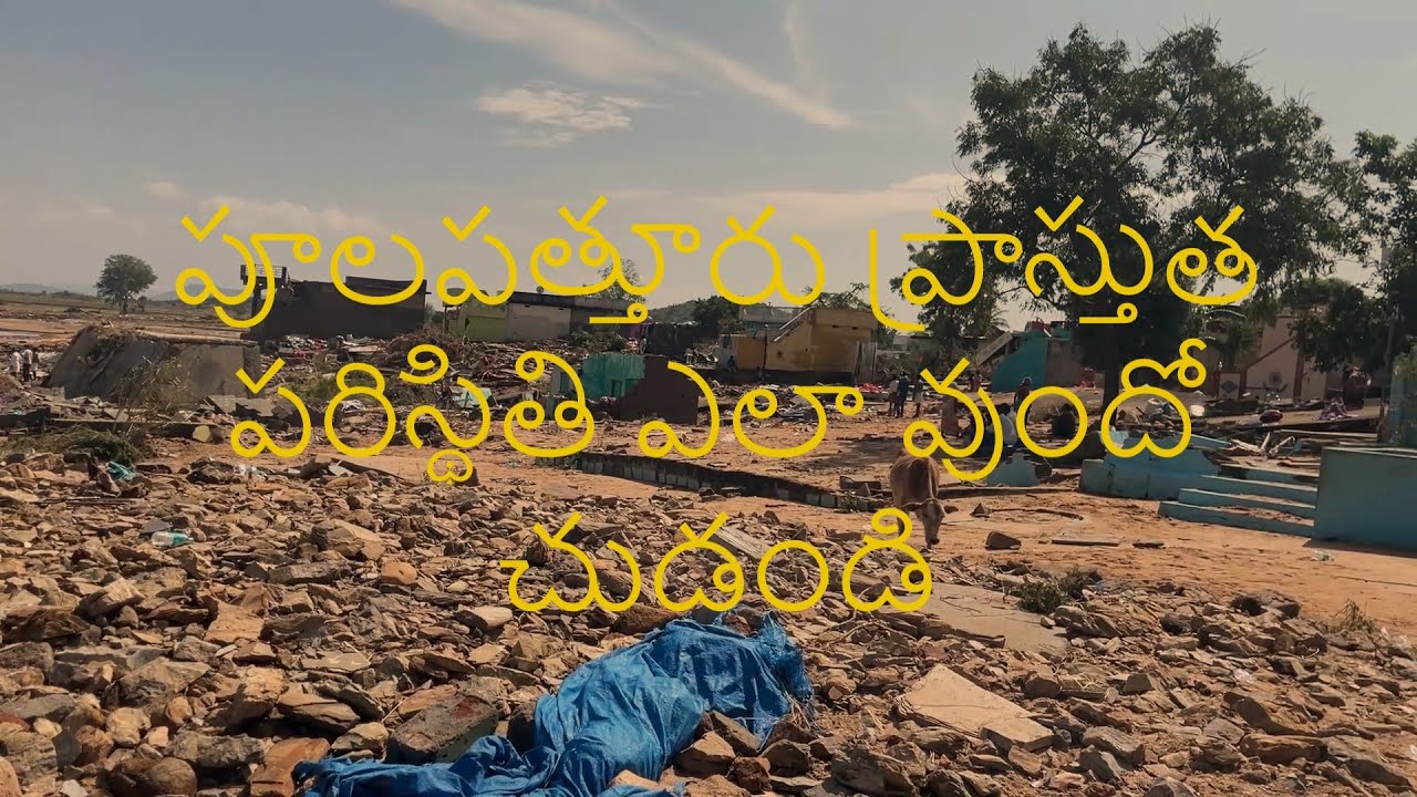 Pulapathuru Village | Today | Present Situation after Varadhalu ...