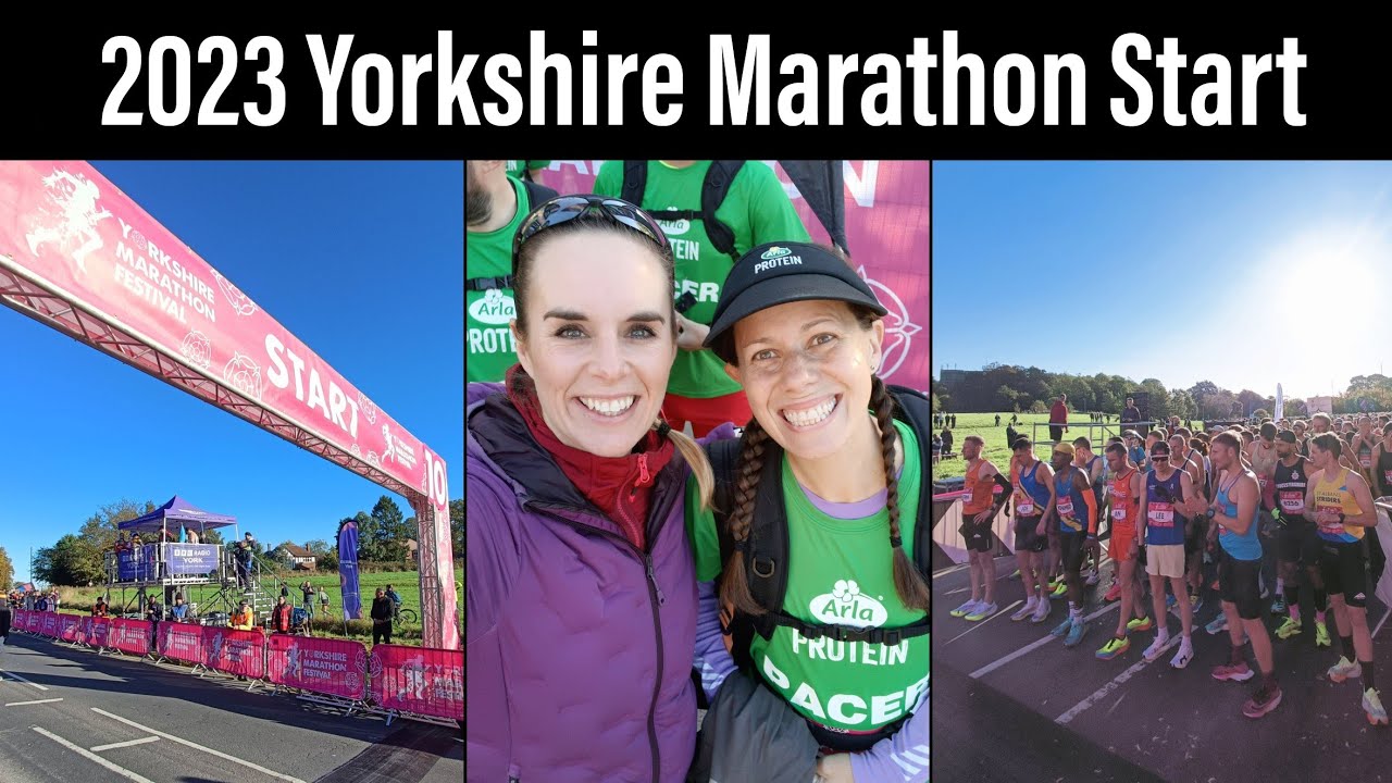 Yorkshire Marathon 2023. 10th Anniversary - The Start Line. York is ...