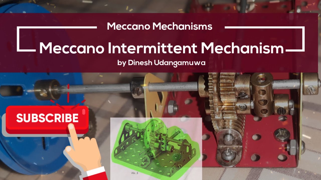 Meccano Intermittent Mechanism - YouTube