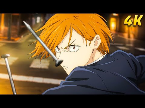 Nobara vs Haruta Shigemo | Jujutsu Kaisen Season 2 (4K)