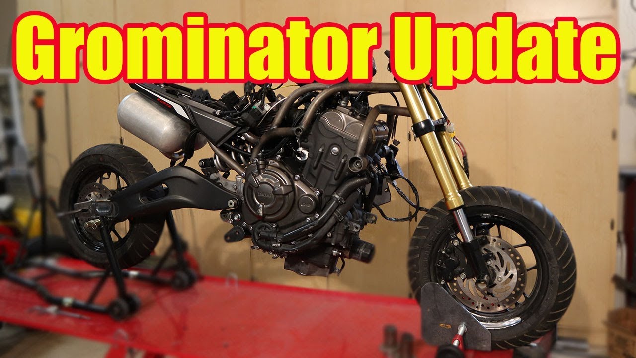 700cc Grom Engine Swap 10,000 Subscriber update! - YouTube