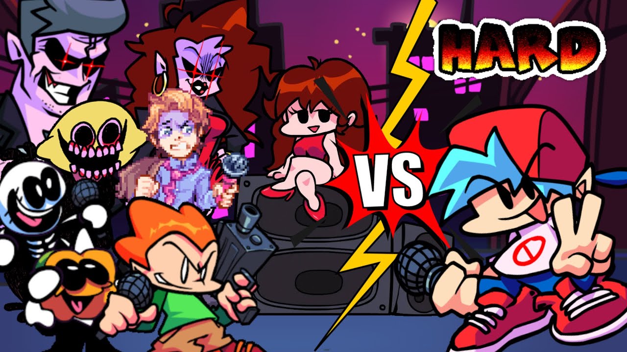 FNF (HARD) Completo - YouTube