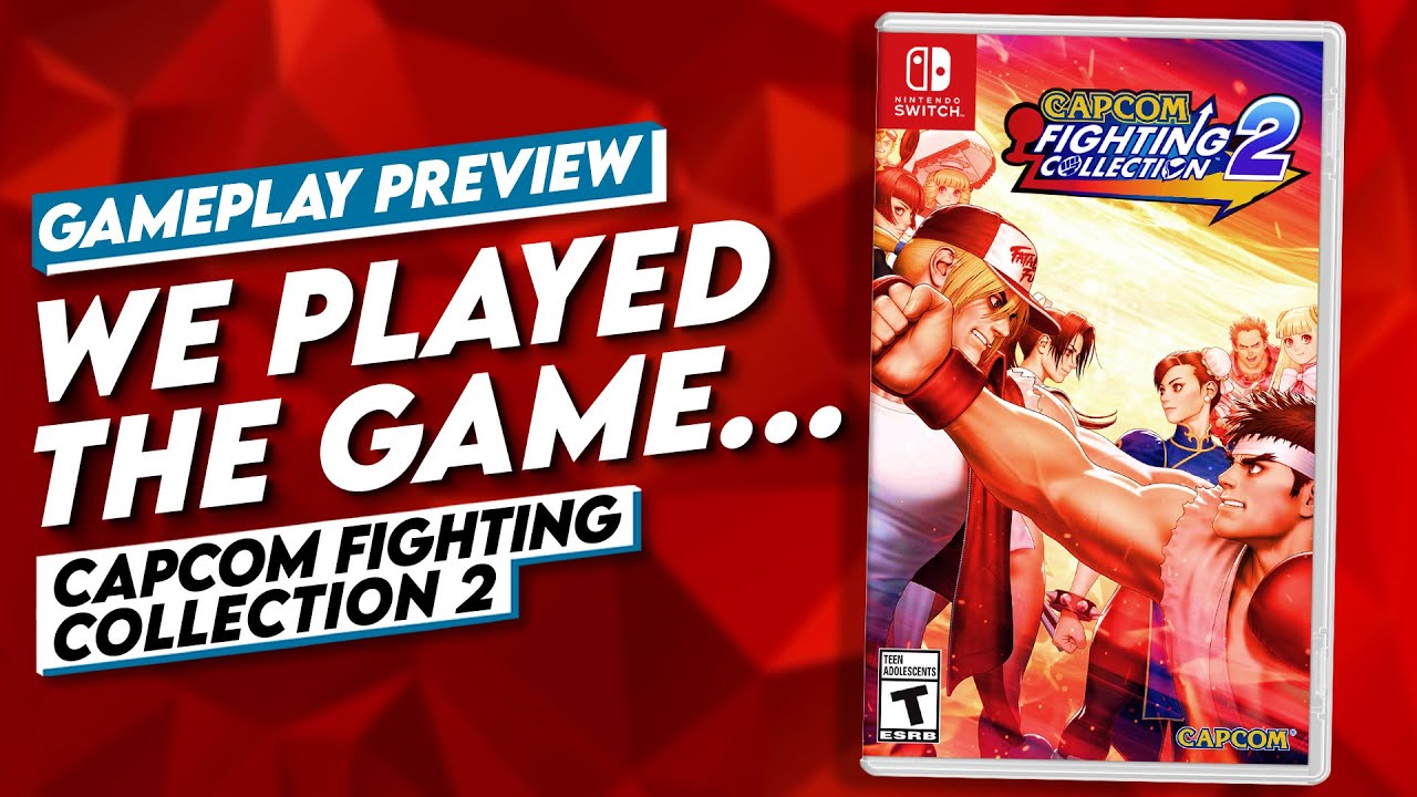 The BEST collection yet? - Capcom Fighting Collection 2 Preview - YouTube