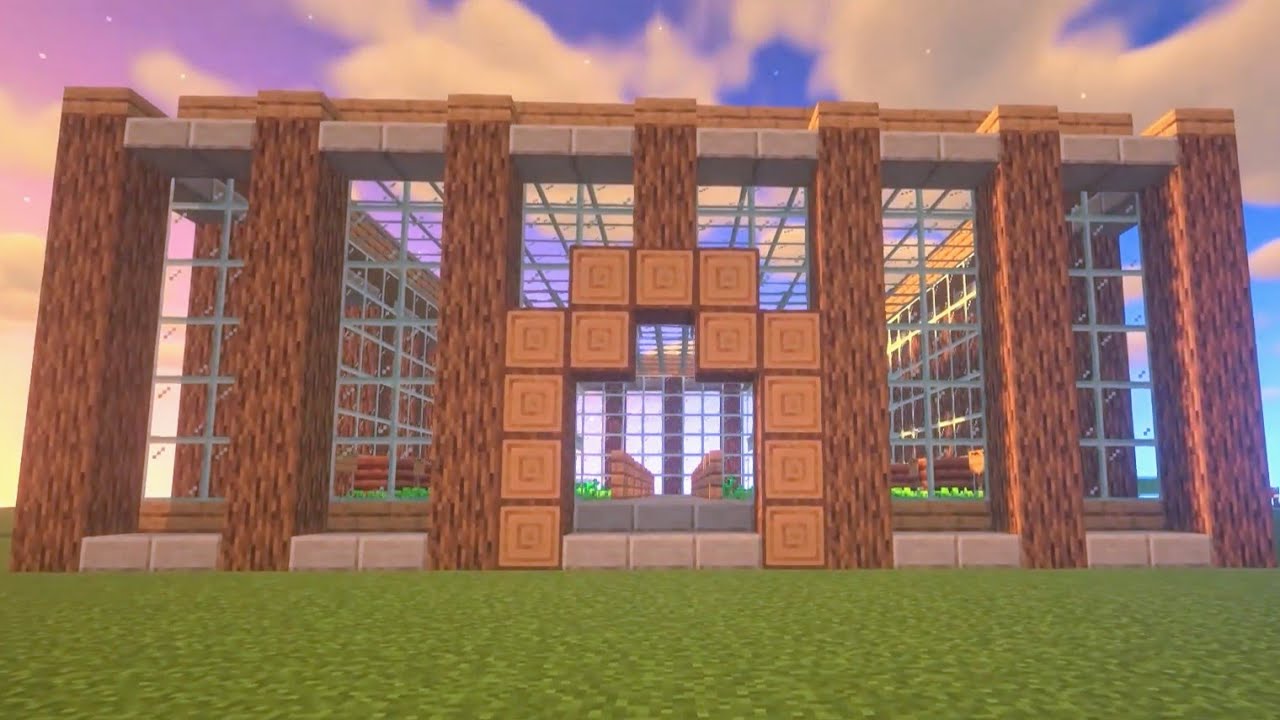 Come creare una serra su Minecraft! - TUTORIAL ITA - YouTube