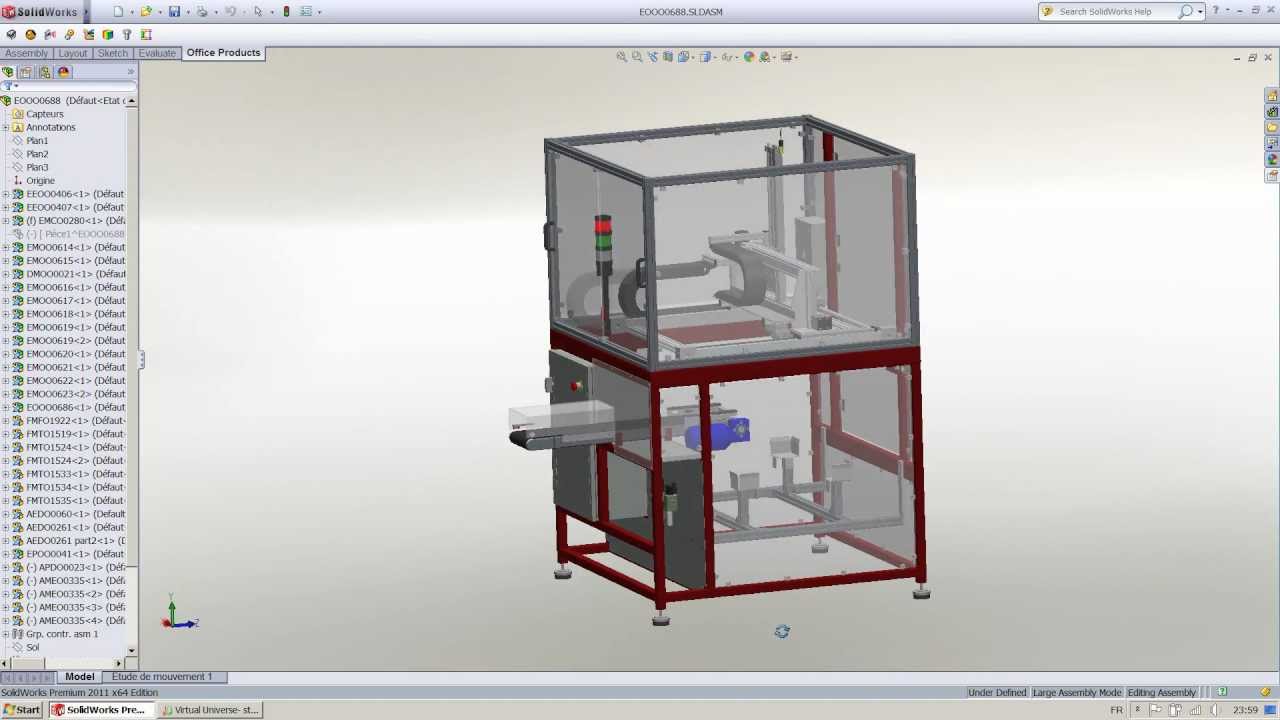 Import 3D CAD models from SolidWorks to VIRTUAL UNIVERSE - YouTube