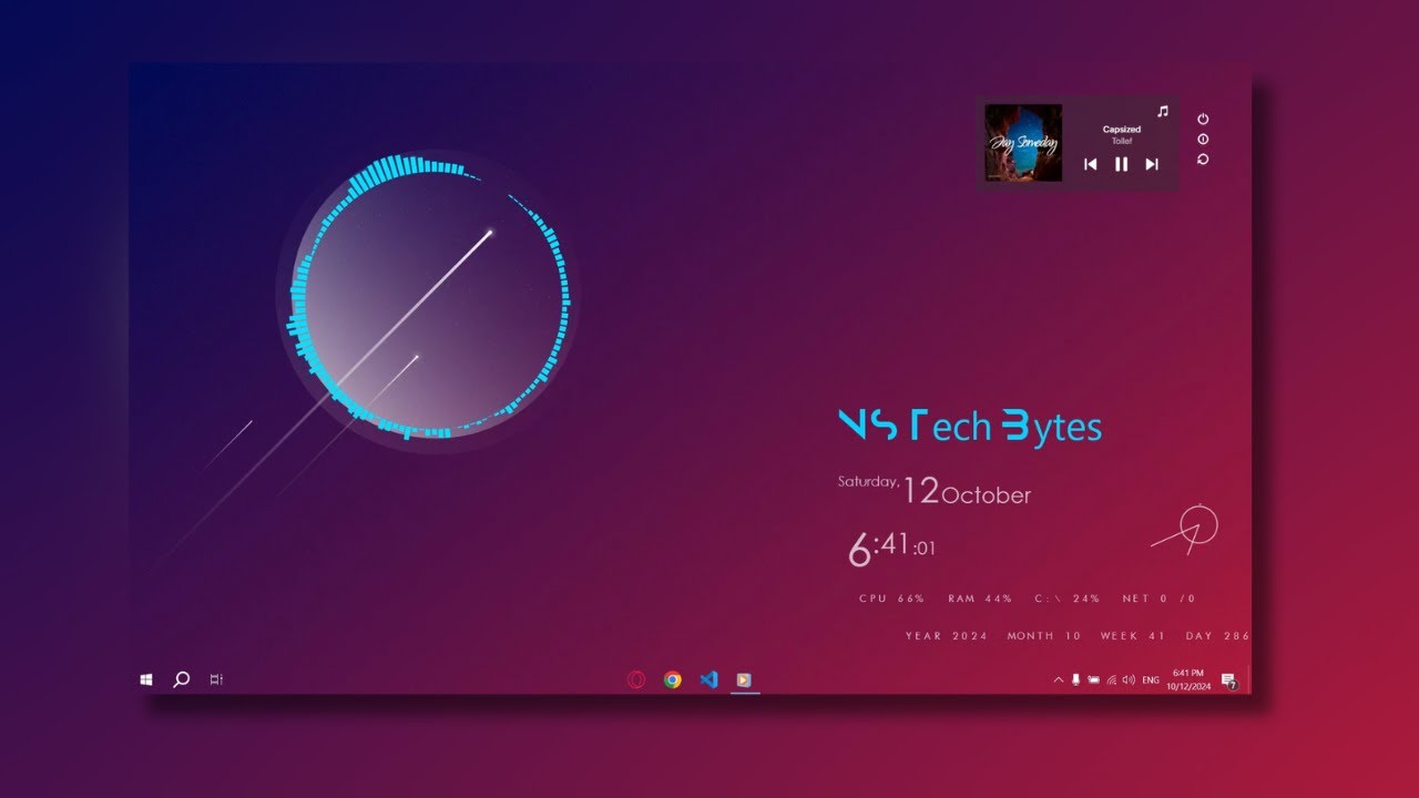How To Make Desktop Look Cool Part #6 | Make Windows 10 Look Awesome ...