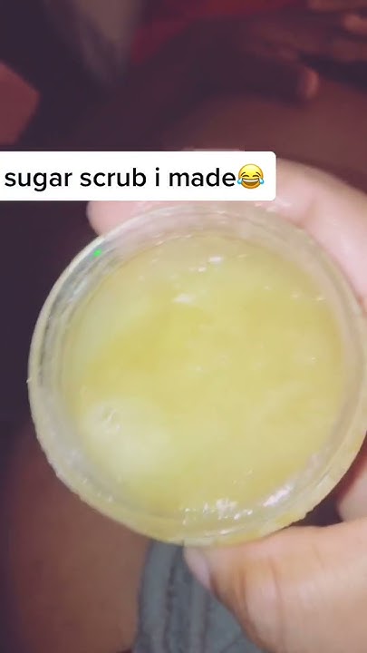 Spicing up boredom with diy #sugarscrub - YouTube