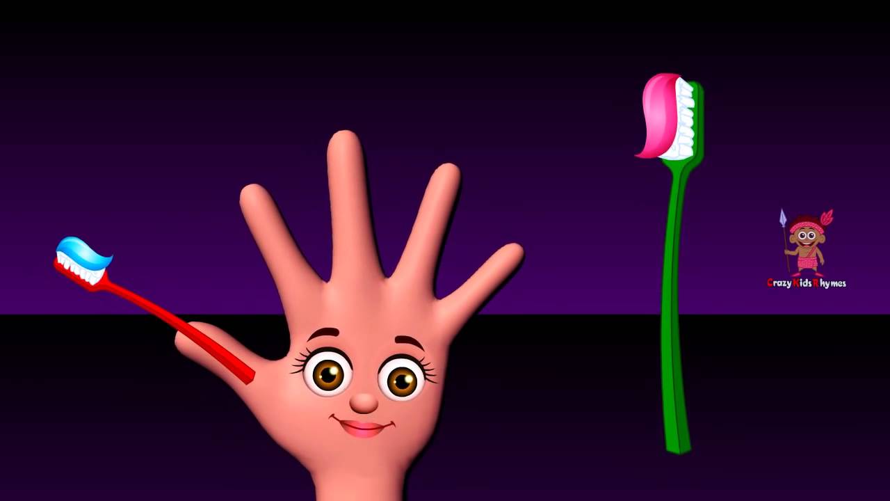 Finger Family || Finger Family Tooth Brush || Nursery Rhymes Songs For ...