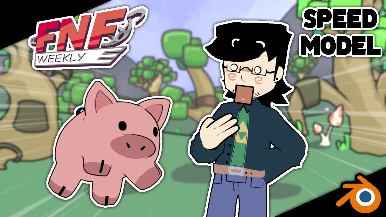 Conan The Mighty Pig + Randy FNF Weekly SpeedModel! (+ Commentary ...