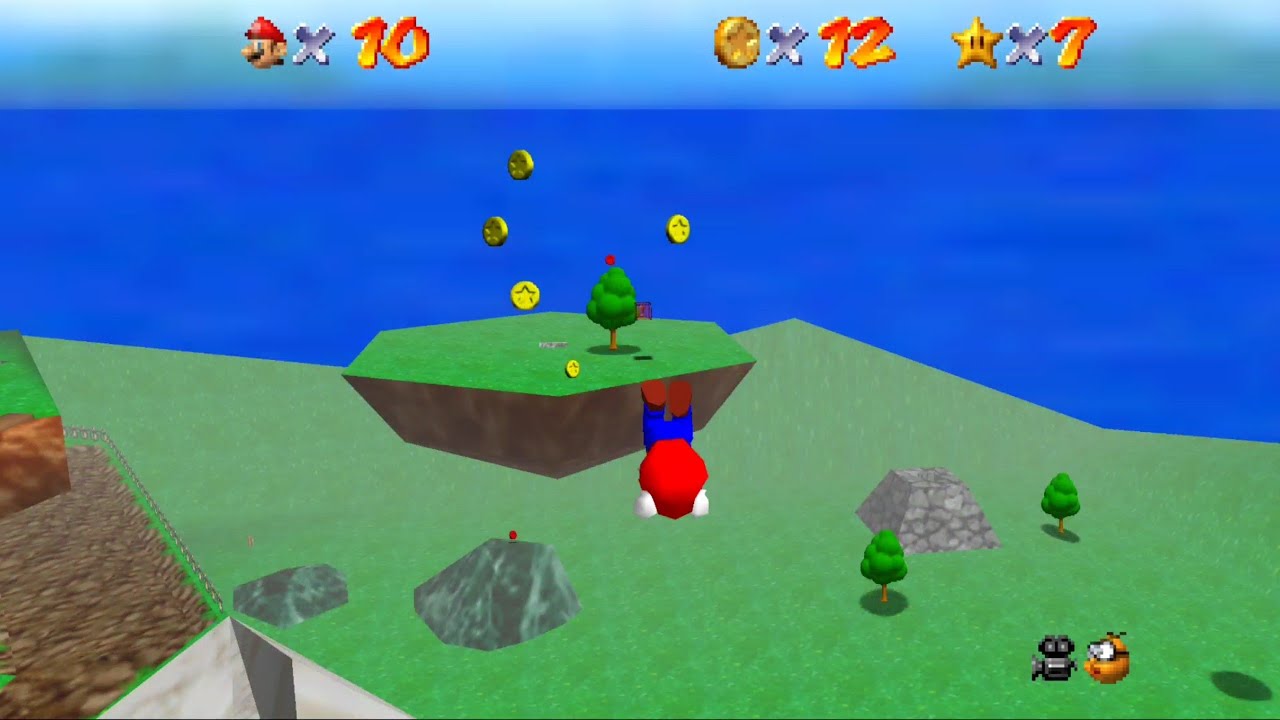 Super Mario 64 Button L - YouTube
