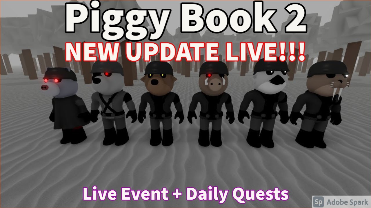 Piggy: Book 2 NEW UPDATE!!! - Roblox Piggy: Book 2 EVENT + Daily Quests ...