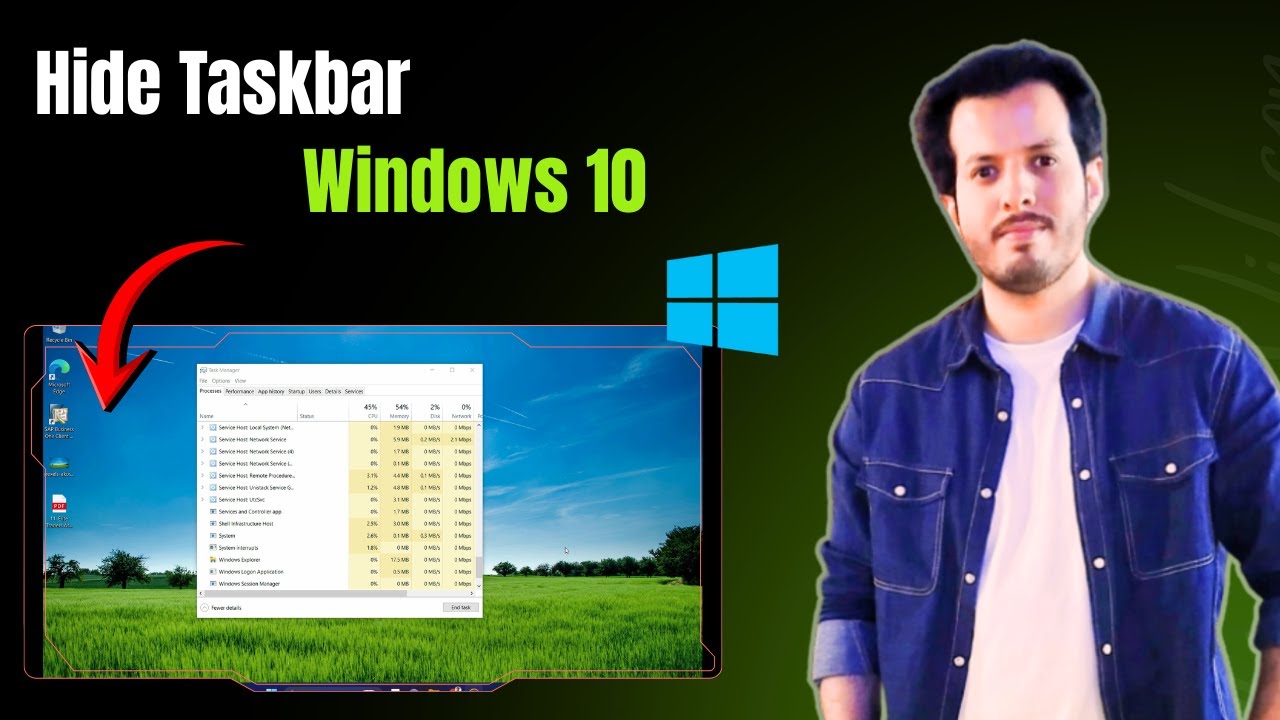 How To Hide Taskbar Automatically on Windows 10 and 11 Step By Step ...