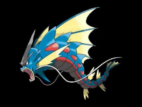 #130 Mega Gyarados Cry - YouTube