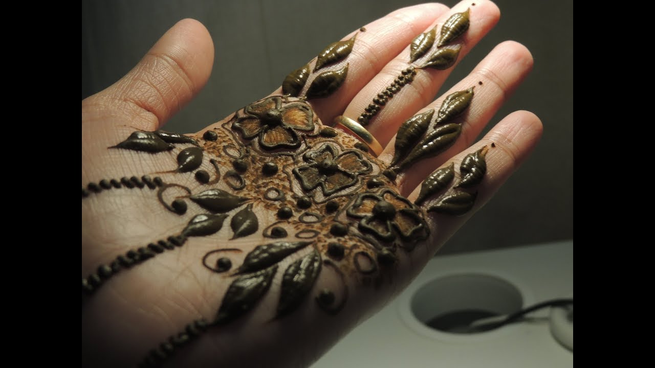 Khaleeji henna 10 - YouTube