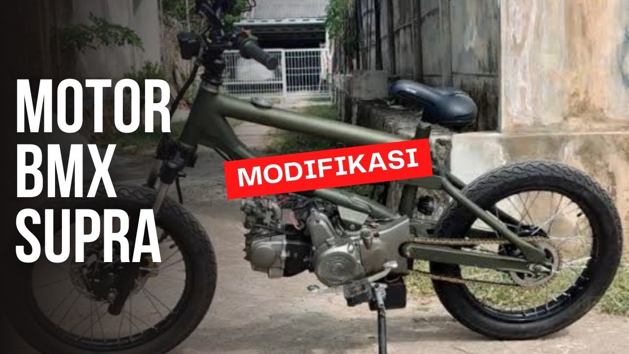Letak Shock Belakang Yang Unik,Modifikasi Motor BMX - YouTube