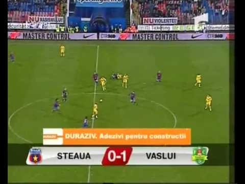Steaua - FC Vaslui 2-1 (29.noiembrie.2009) - YouTube