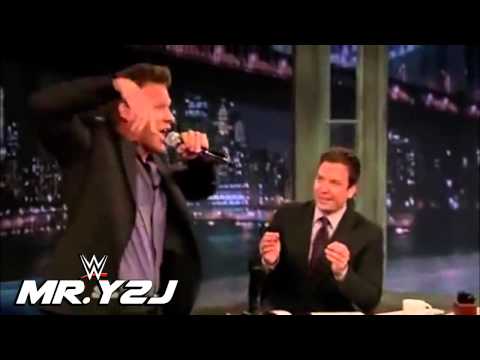 Chris Jericho Sings    Jean Claude Van Damme    WWE FUNNY MOMENT 2015