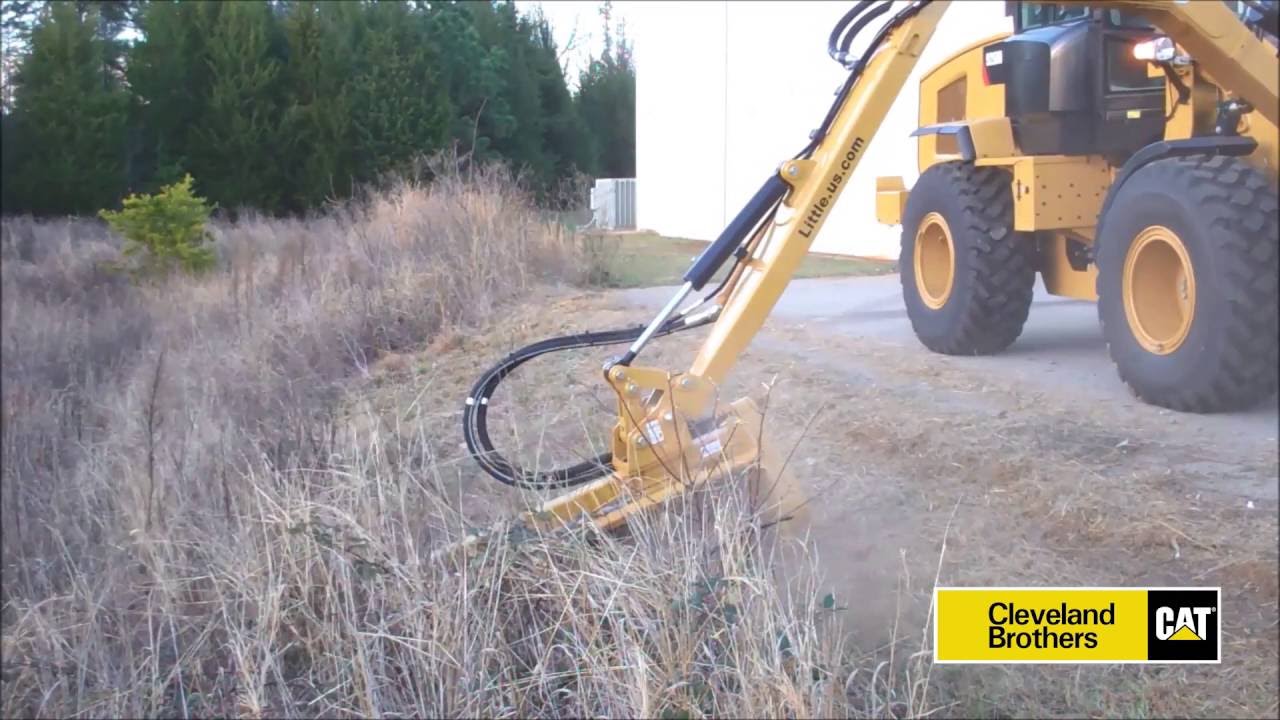 Brushcutting Solution for Cat® Wheel Loaders | Ideal for Roadside Brush ...