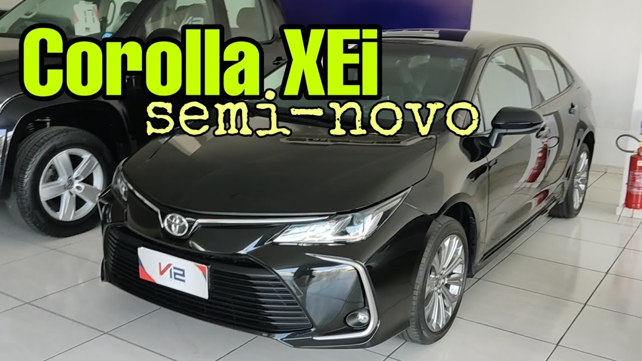 TOYOTA COROLLA XEI 2020 - vale a pena como semi-novo? Confira - YouTube