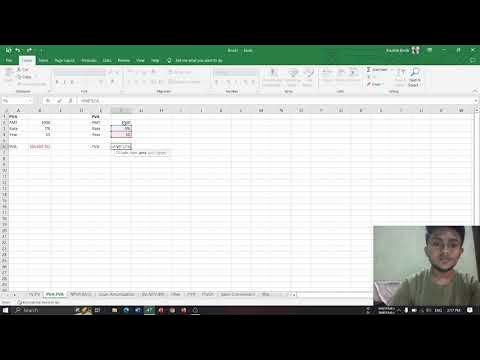 How to calculate FVA & PVA in excelsheet - YouTube