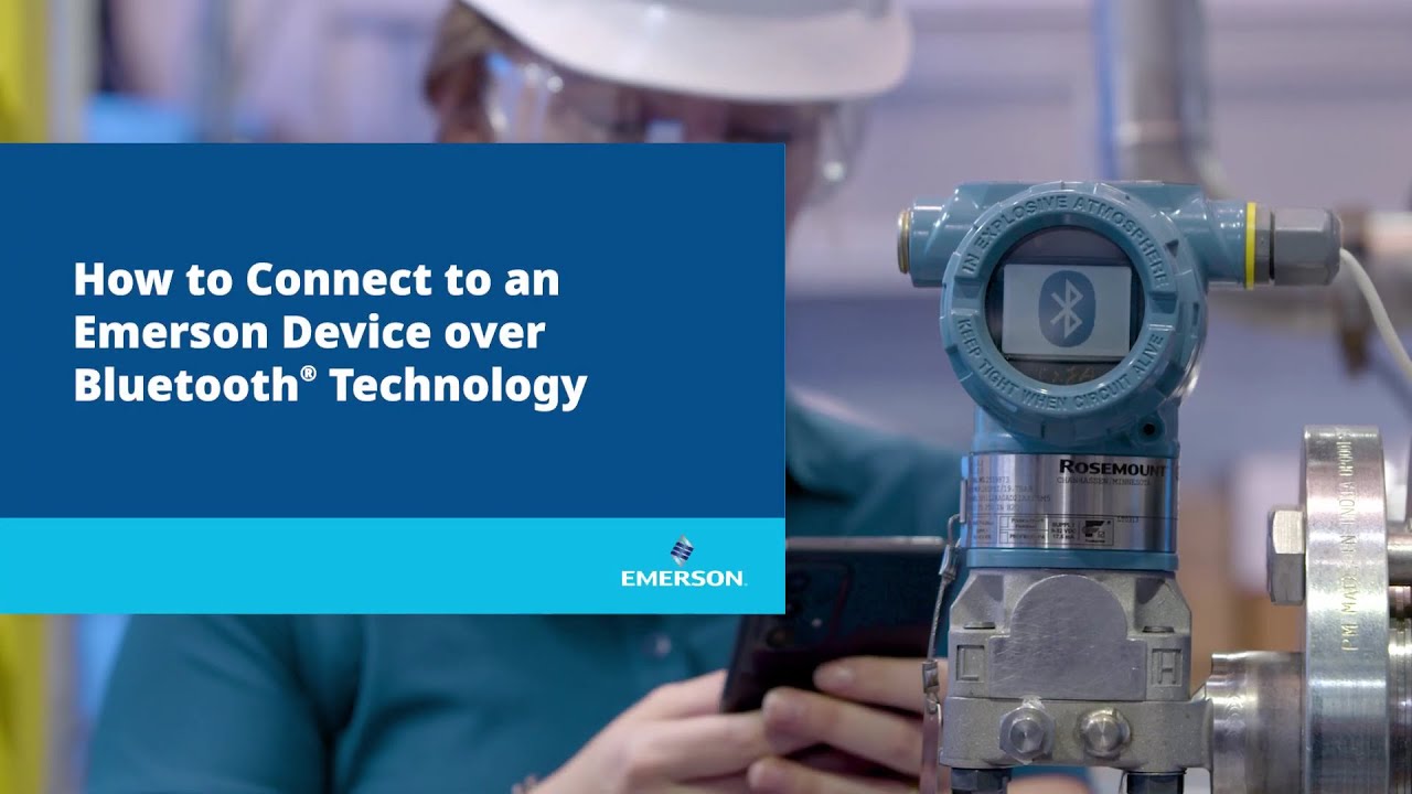 블루투스로 에머슨 장치를 연결하는 방법How to connect to an Emerson Device over Bluetooth ...