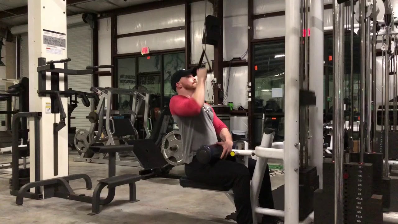 Single-Arm Lat Pulldown - YouTube