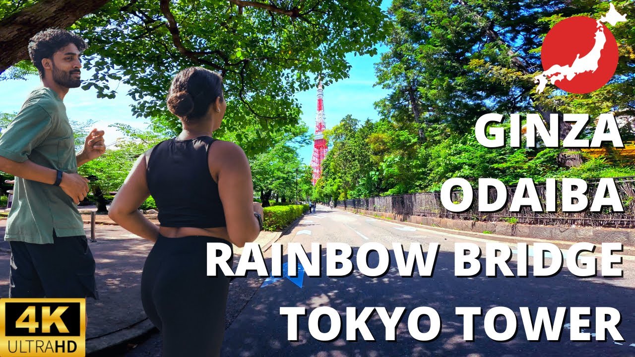 Virtual Run in Tokyo | Ginza – Odaiba – Rainbow Bridge – Tokyo Tower ...