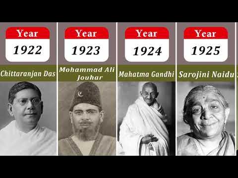 List of Presidents of The Indian National Congress ( 1885 - 2023 ) - YouTube