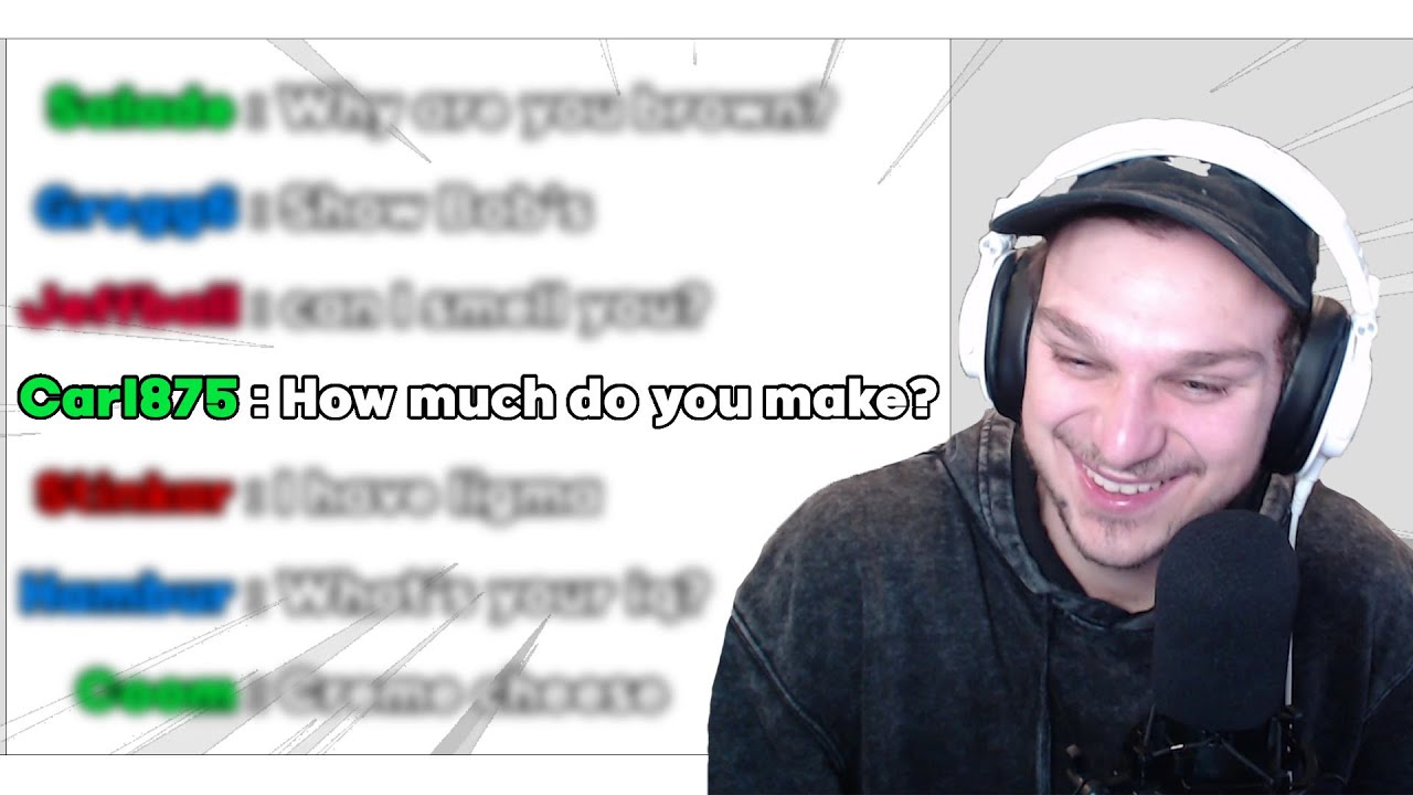 Blarg Answers Questions From His Chat - YouTube