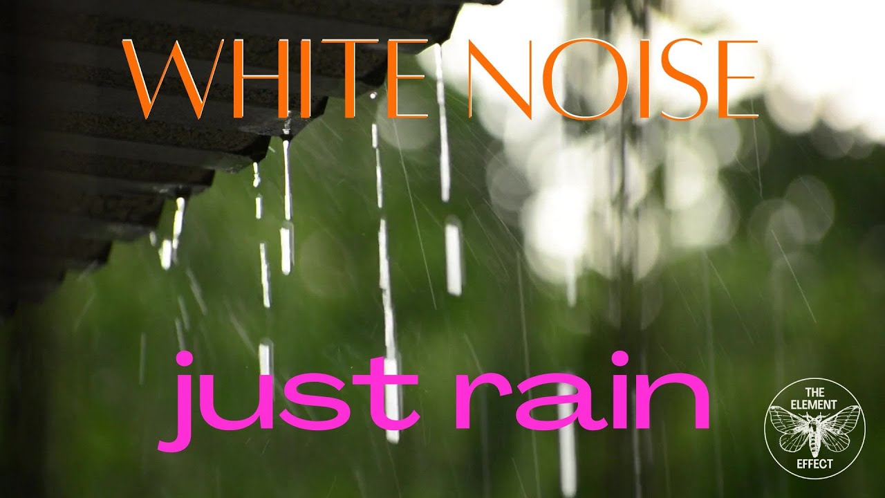 Just Rain White Noise / Relax / Stay Asleep Longer! / 10 Hours - YouTube