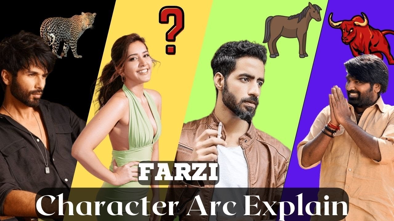 Farzi web series Characters Arc Explain Of Sunny | Megha | Michael ...