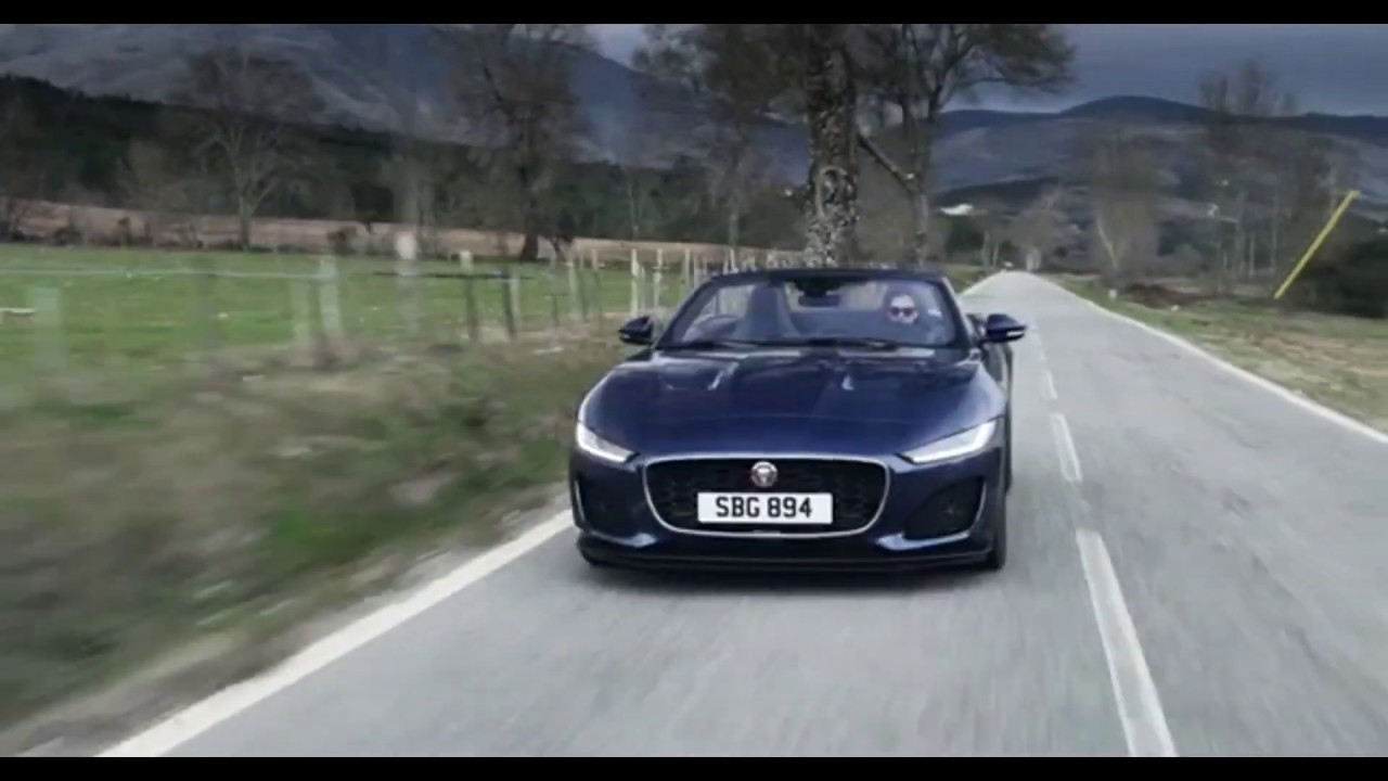 2021 Jaguar F-Type Convertible Bluefire (P300 RWD) - YouTube
