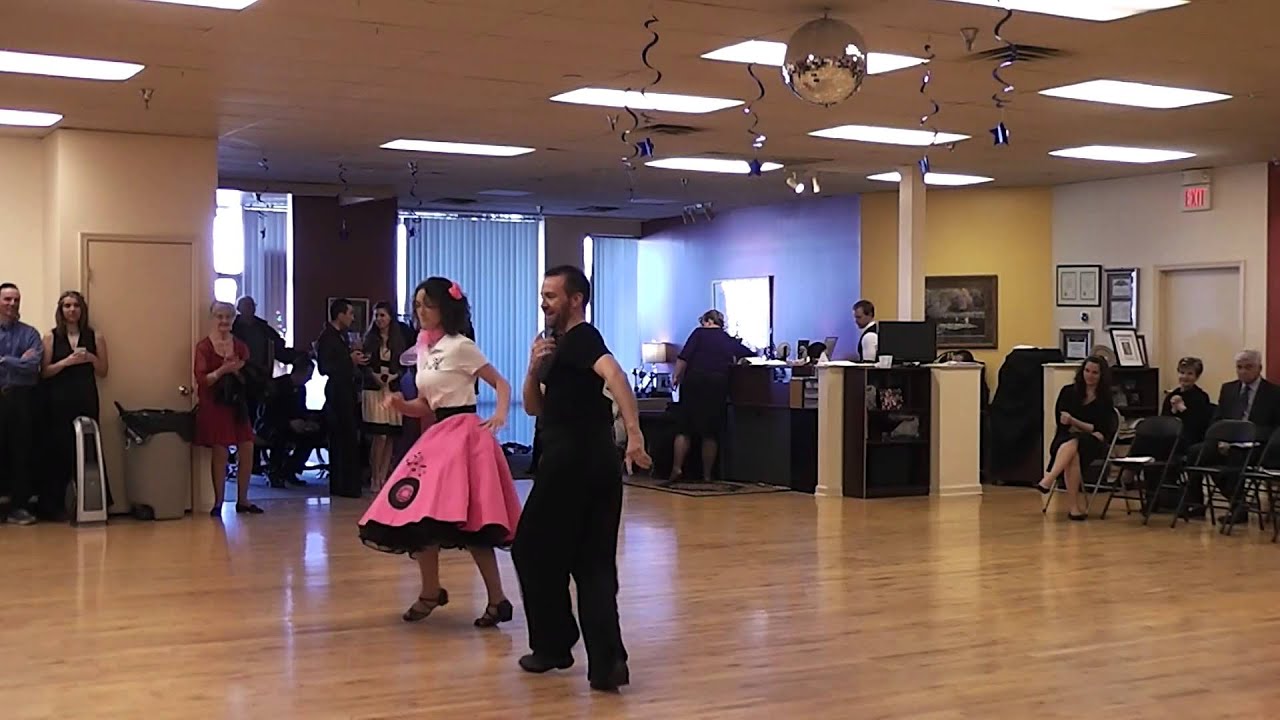 Old Time Rock and Roll Swing Routine - YouTube