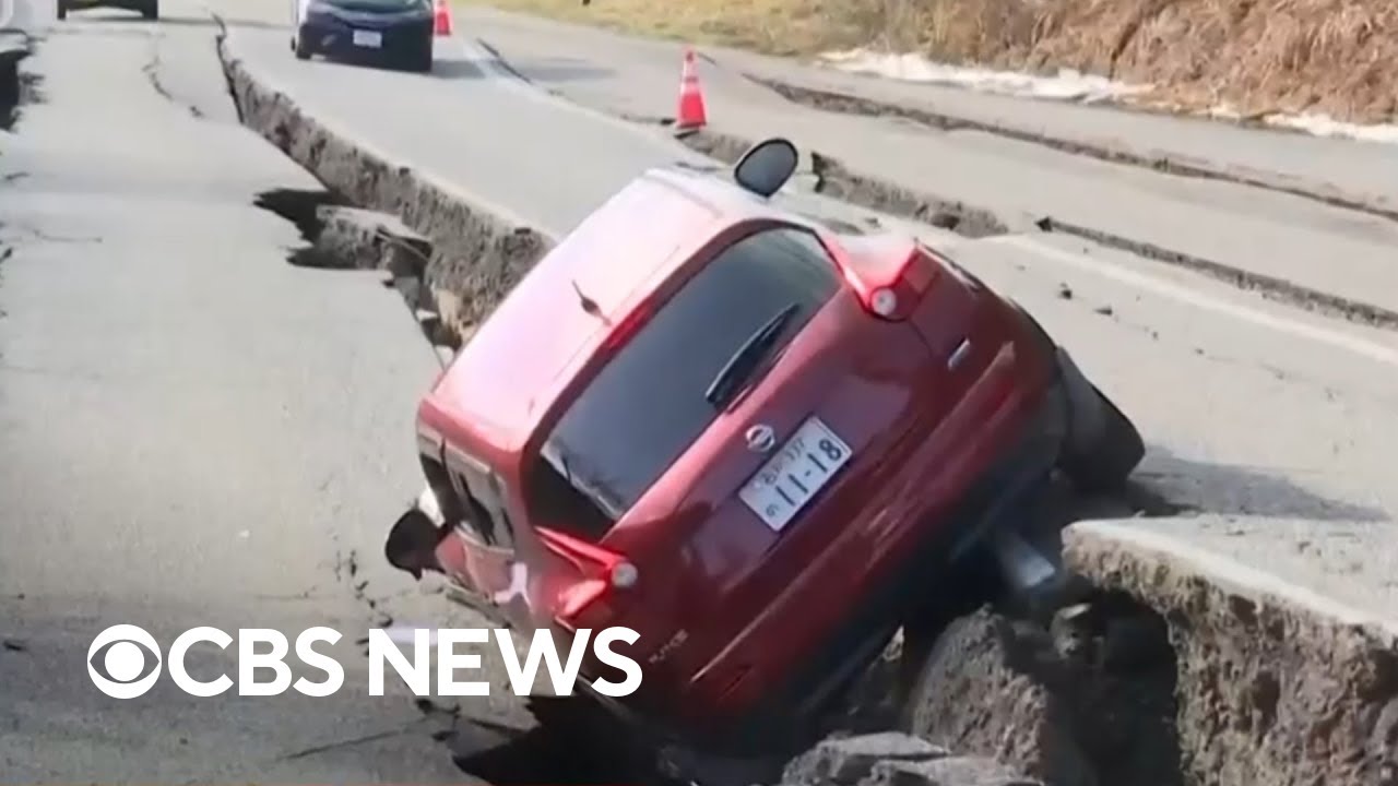 Aftershocks Continue In Japan After Deadly New Years Day Earthquakes