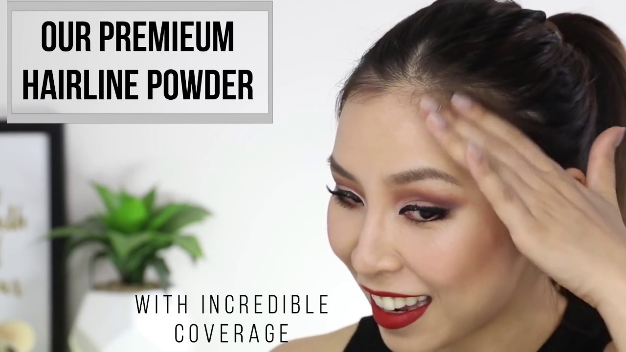 Premium Hairline Powder With Incredible Coverage! - YouTube