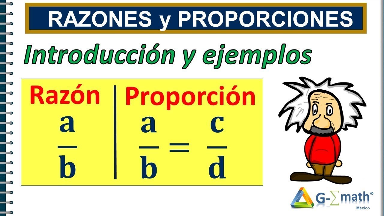 Introduccioón a las razones - YouTube